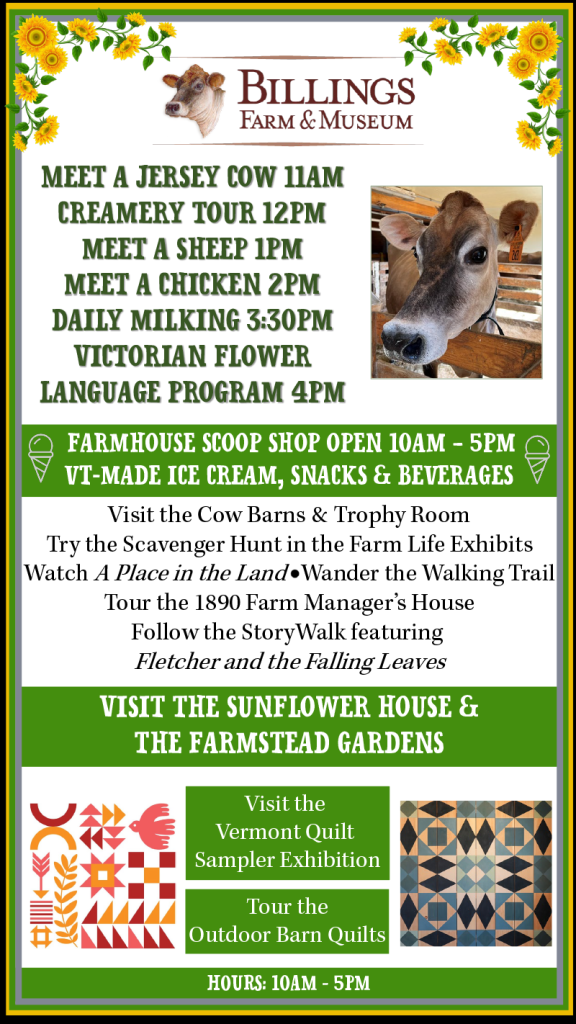 Events from October 1 – October 2 – Billings Farm